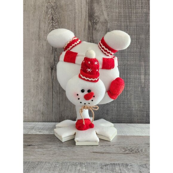 Holiday | Whimsical Handstand Snowman Christmas Jolly Holiday ...